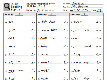 Quick Phonics Screener :: Read Naturally, Inc.