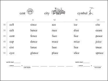 Word Warm-ups® :: Read Naturally, Inc.